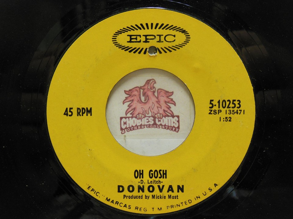 Donovan – Wear Your Love Like Heaven / Oh Gosh, 45 RPM VG (18I) | eBay