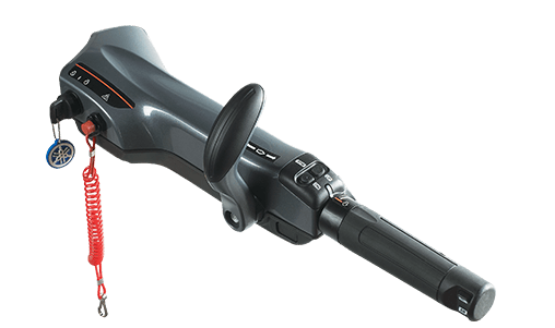 Yamaha OUTBOARD Tiller Handle 6x4-42103-58-00 F40 Thru F115b OEM for ...