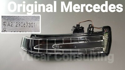 Orig Mercedes Additional Indicators Mirror Right Fh A2129067301 W204 C ...