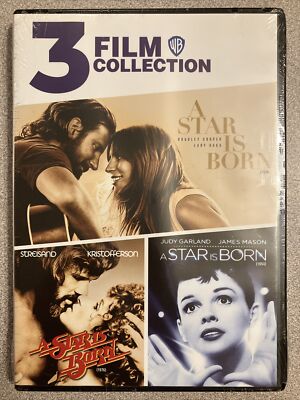 3 FILM COLLECTION - A STAR IS BORN - DVD 1954 + 1976 + 2018 | eBay
