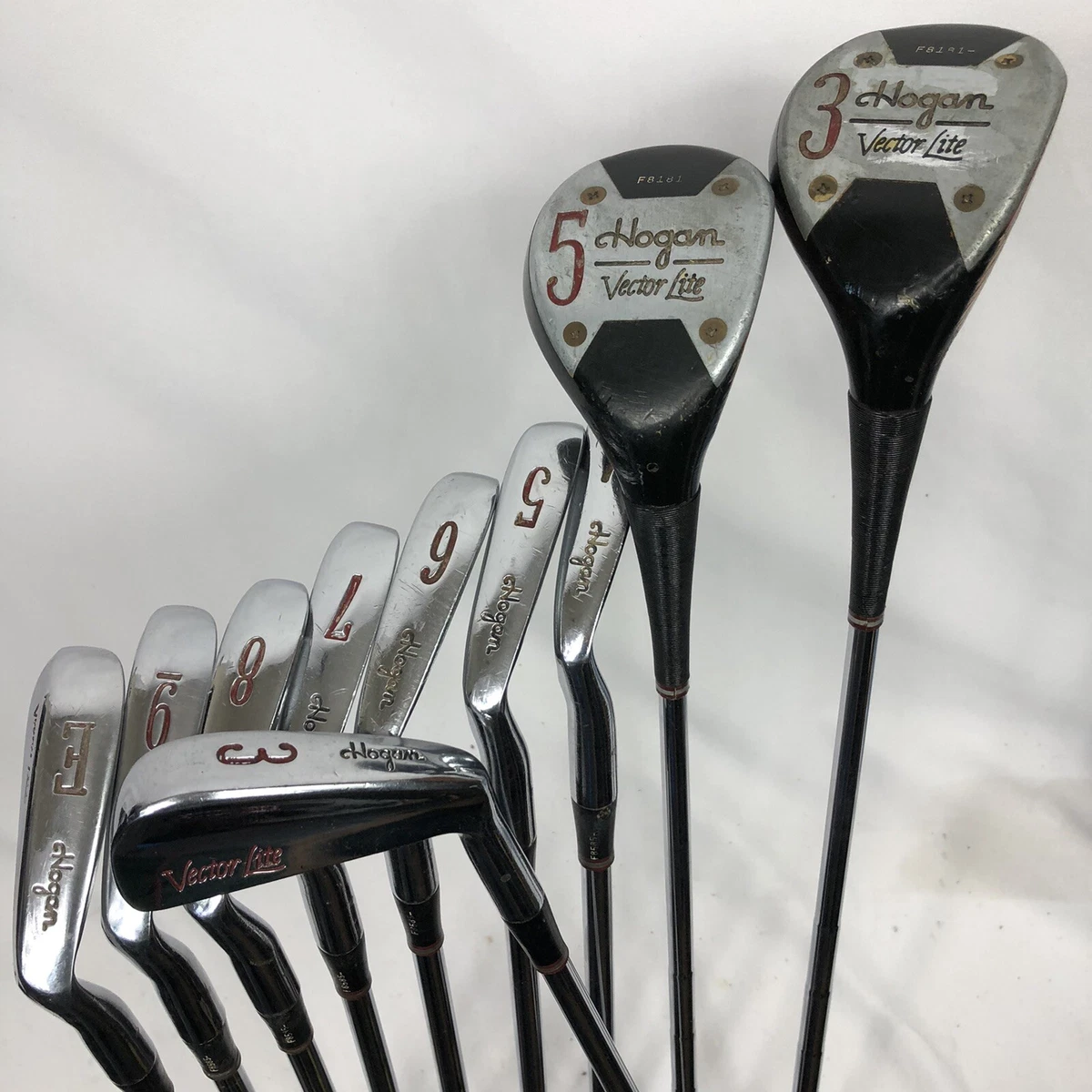 Golf Clubs Vector
