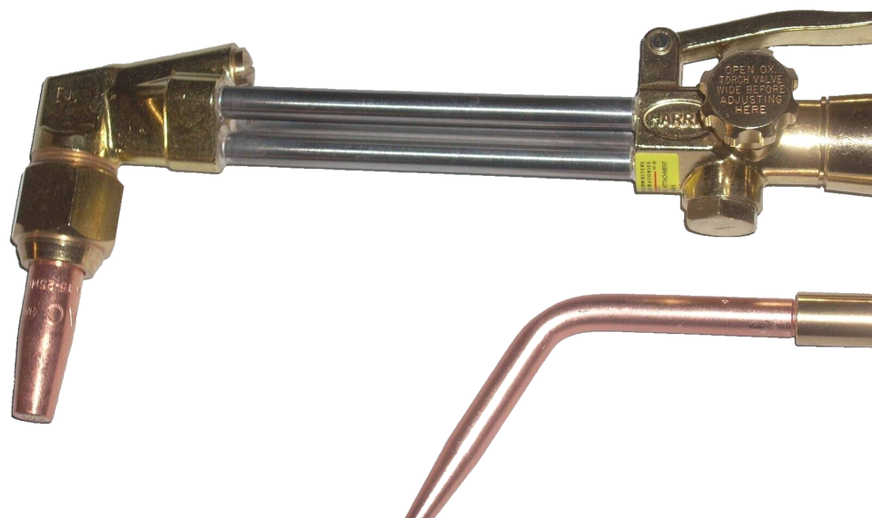 Harris Ironworker Oxy Acetylene Cutting Welding Torch w Gas Mixer ...