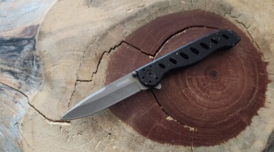 Gerber Evo Jr Folding Pocket Knife; Black w/ Plain Blade - Great ...