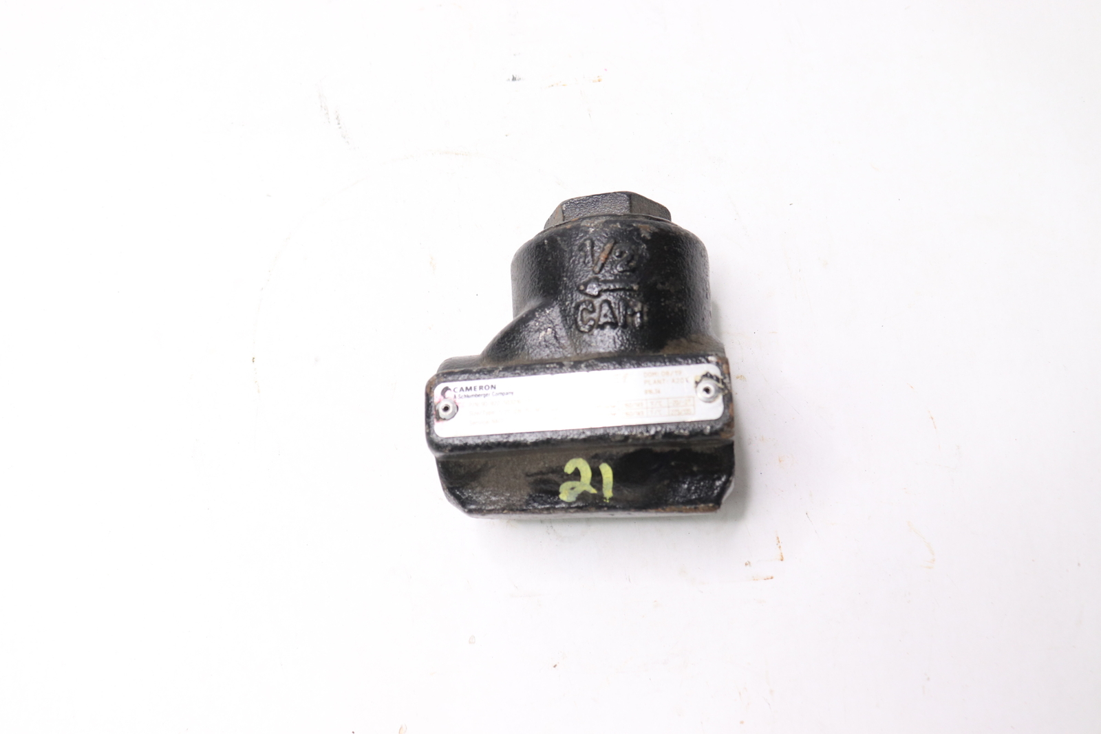 Cameron Wheatley 822 Swing Check Valve 9D-822-503216-131 for sale ...