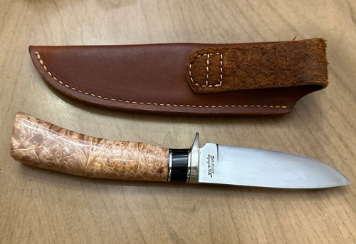 Custom Dan Leeper Hunter Fixed Blade | eBay