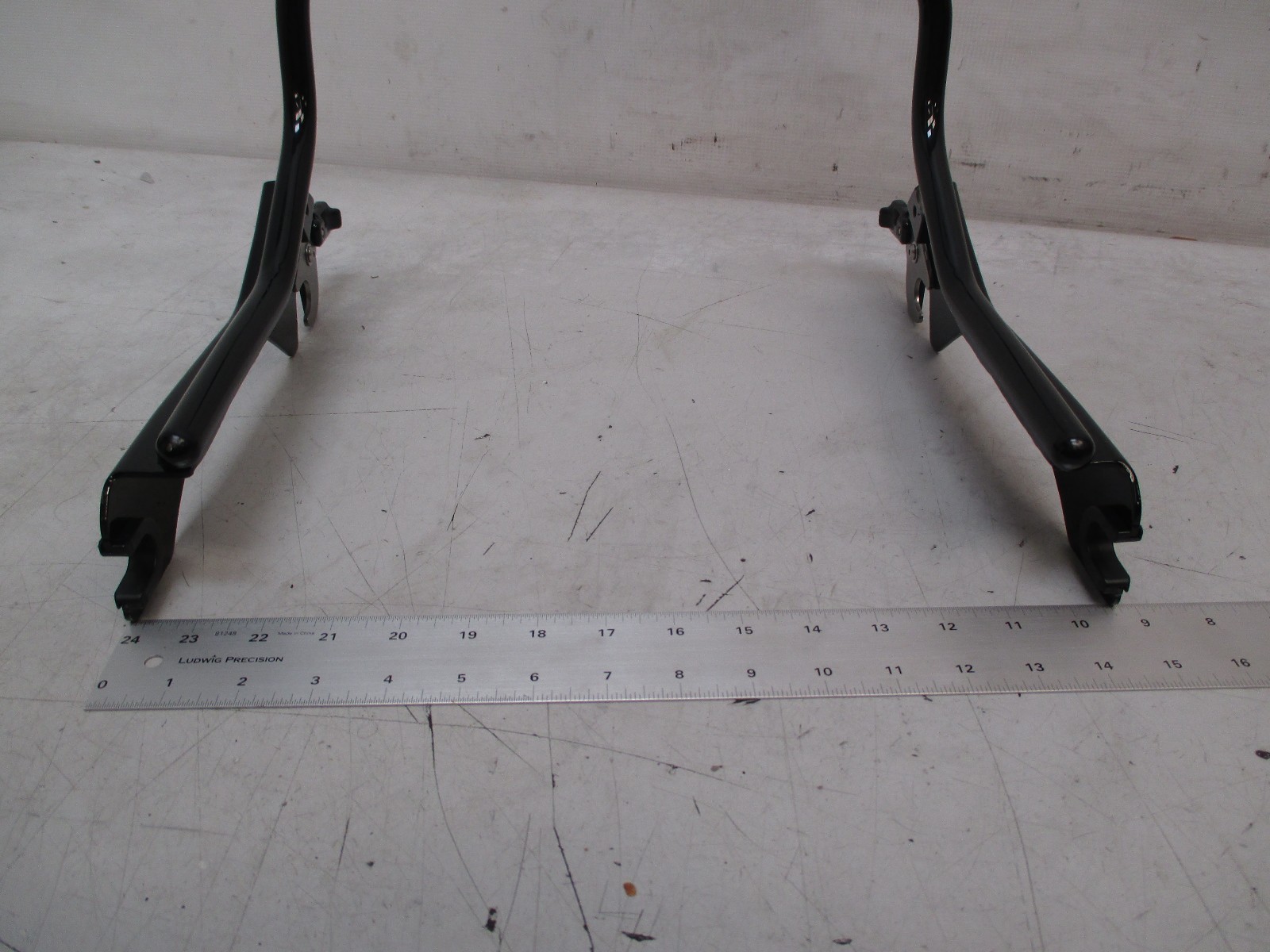 Harley Davidson OEM Gloss Black Sissy Bar '18-later Fat Boy, Breakout ...