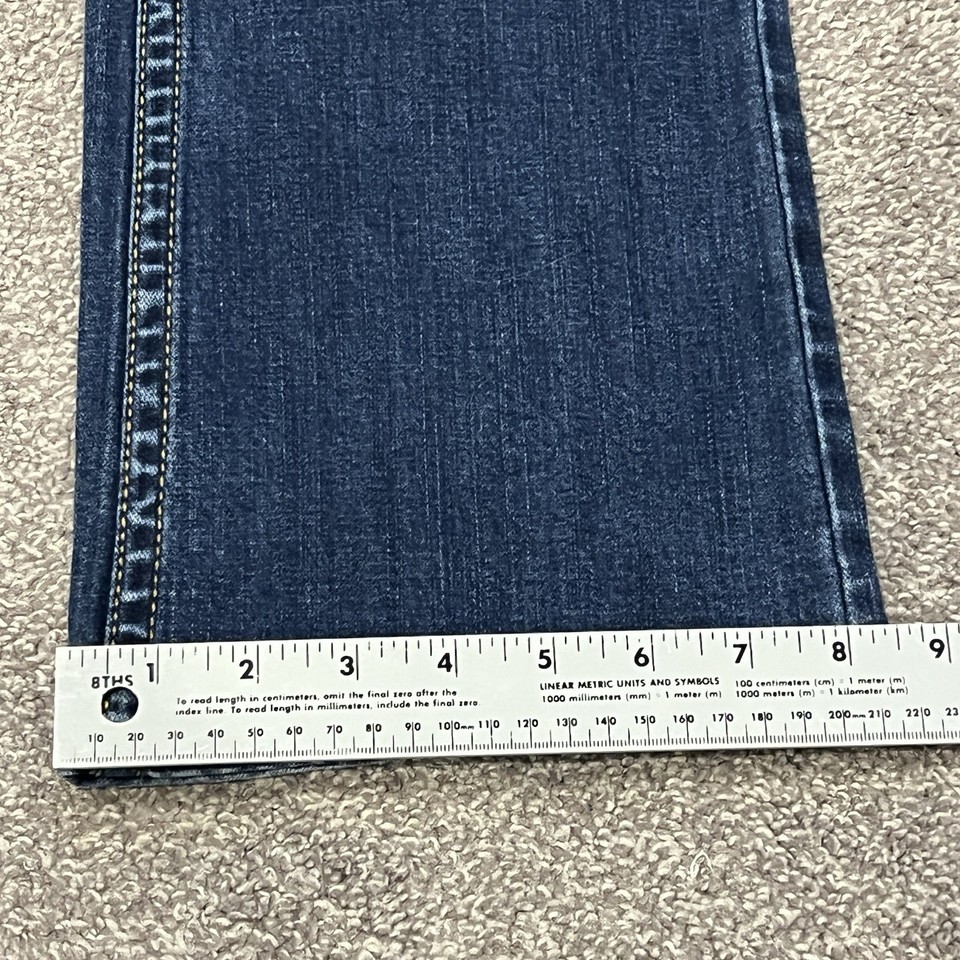 Wrangler Rock 47 Jeans Womens 28x32 Boot Cut Embroidered Pockets Ultra ...