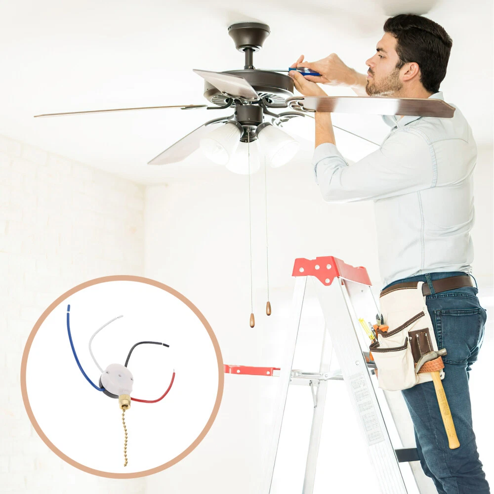 How To Replace A Broken Ceiling Fan Chain | Shelly Lighting