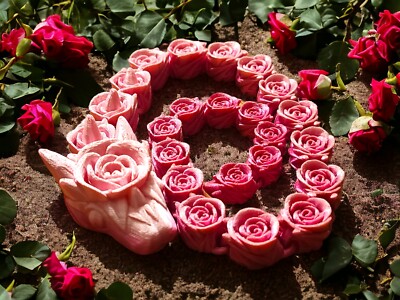 3d print, rose, snake, child toy, rose lover, gardening, fidget ...
