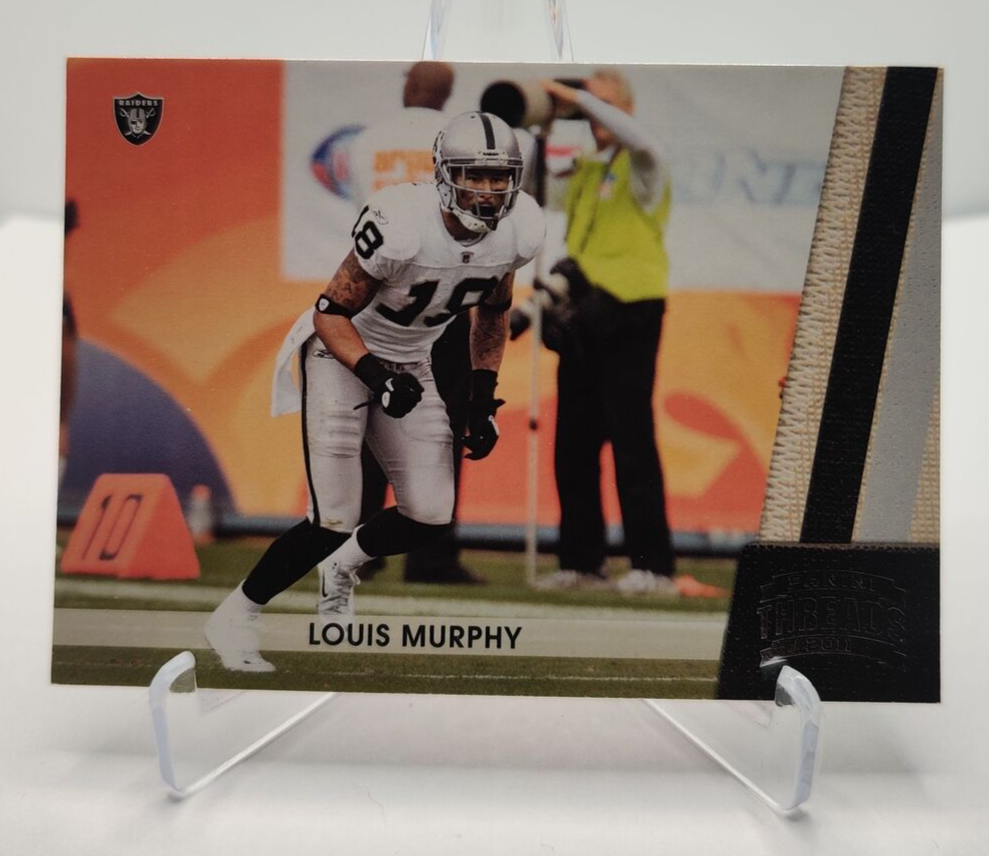 2011 Panini Threads NFL Football #109 Louis Murphy Oakland Raiders ...