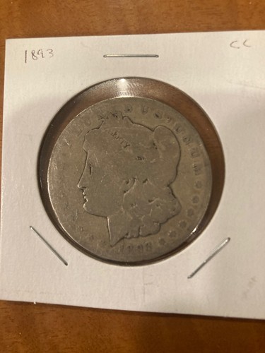 1893 CC Morgan Silver Dollar AG Carson City Key Date One S$1 | eBay