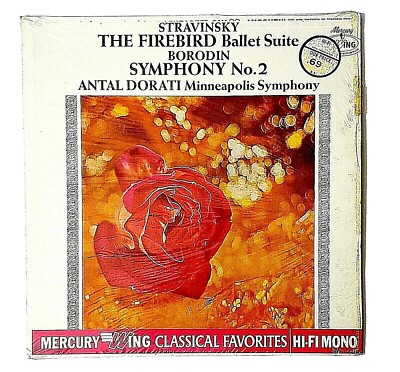 Dorati Stravinsky The Firebird Ballet Suite Borodin Symphony no. 2 ...