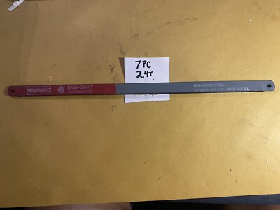 7 Pc Simonds High Speed STEEL HACK SAW BLADES 12” X 24 Teeth USA ...