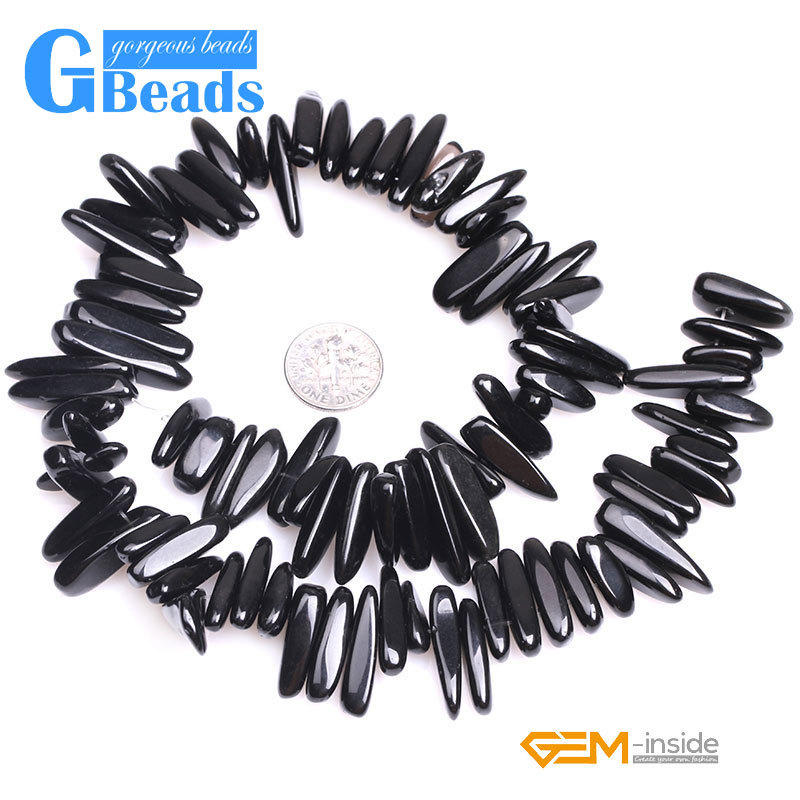 Natural Stones Irregular Spike Stick Beads For Jewelry Making Free ...