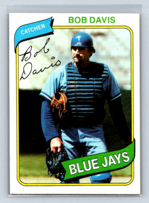 1980 MLB Topps Bob Davis #351 Toronto Blue Jays 80-T-BBC | eBay