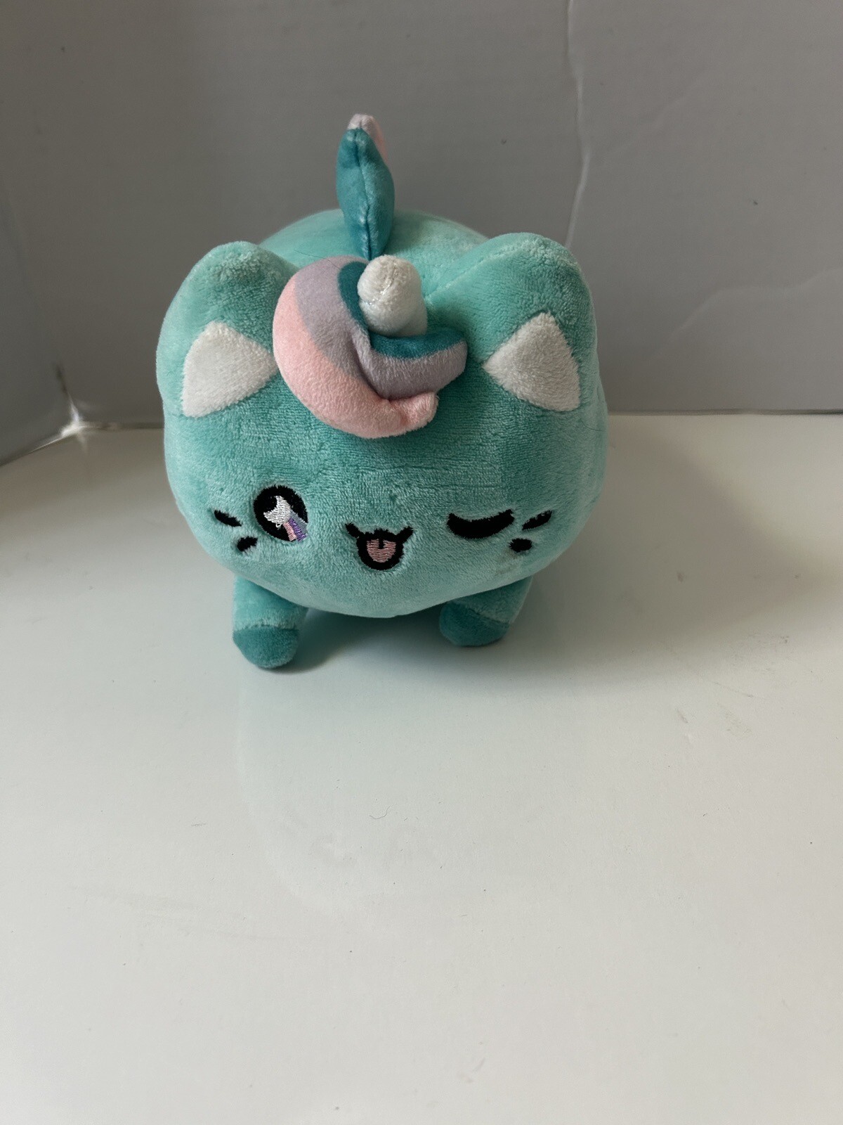 Moon Blossom Meowchi Plush Tasty Peach Studios Blue Cat Stuffed Animal ...