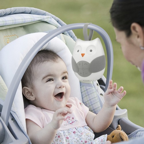 Owl Soothing Music Box Baby Sleep Soother Portable Sleep Aid Sound ...