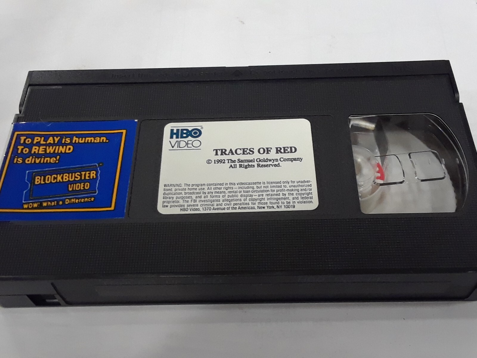 Traces of Red (VHS, 1993) Lorraine Bracco b25 26359070631| eBay