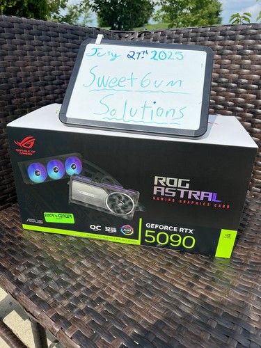 ASUS ROG Astral LC RTX 5090 Liquid OC Edition Fluid Force GPU - Brand ...