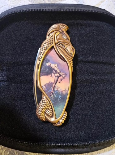 (I-35850) Franklin Mint Spirit Of Ecstasy Knightstone Collection ...