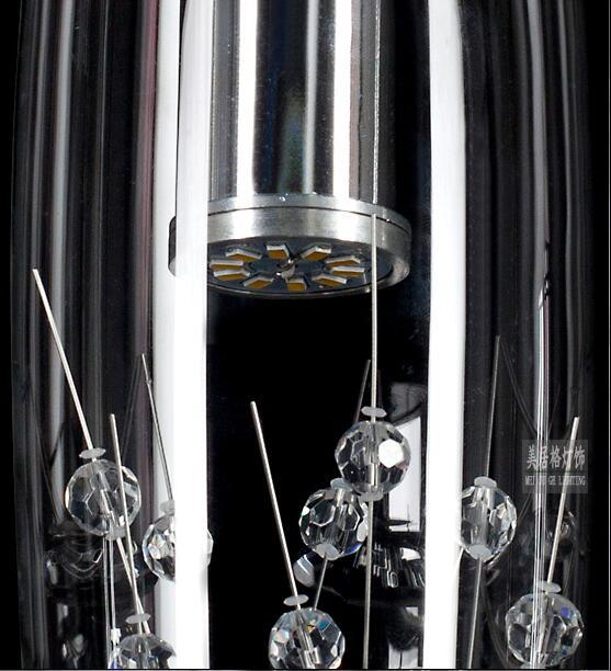 Modern LED Crystal Long Glass Ceiling Light Pendant Lamp C 10 | eBay