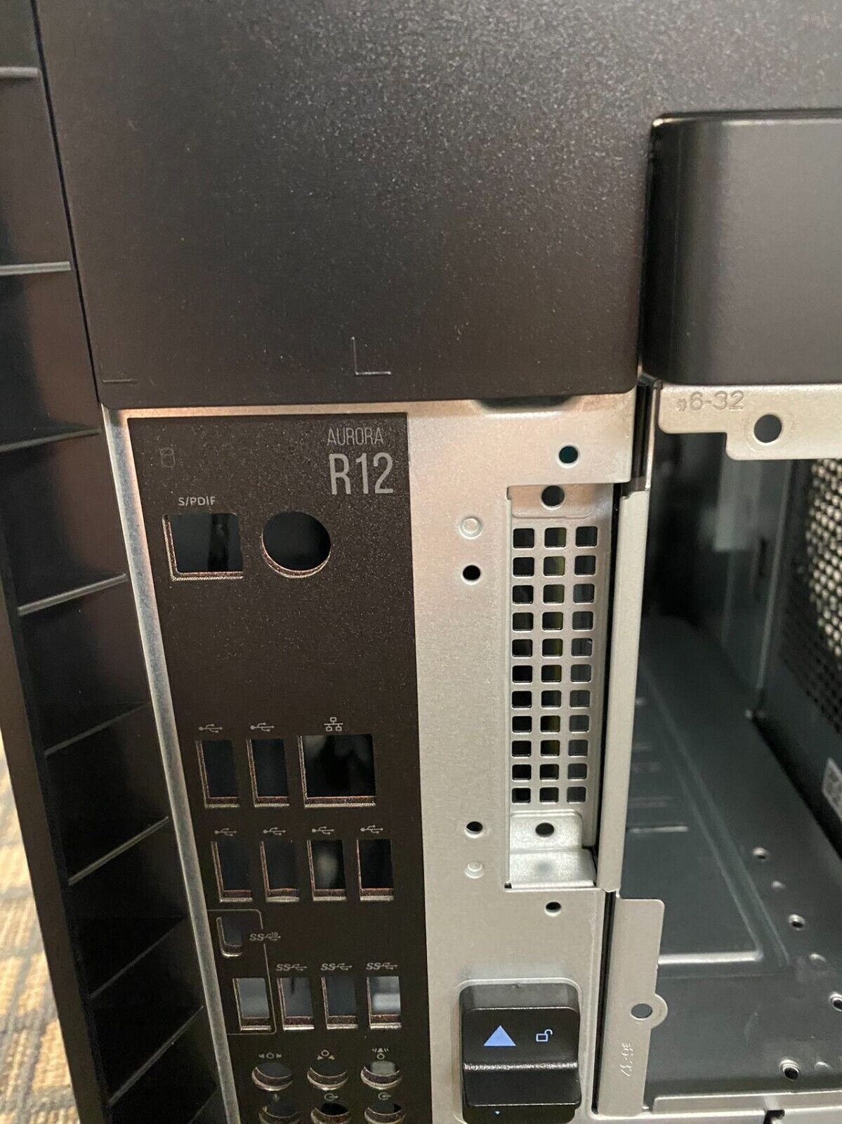 Dell Alienware Aurora R9 R10 R11 R12 Case Only Bare Bone Chassis Gaming ...