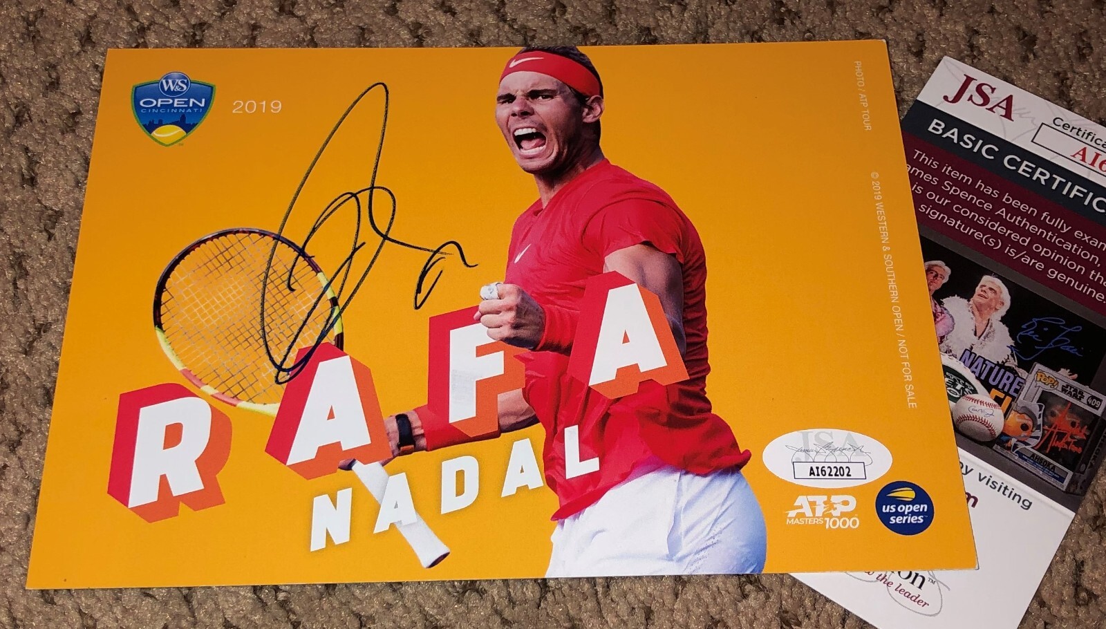 Rafael Nadal Autographed Memorabilia | Signed Photo, Jersey ...