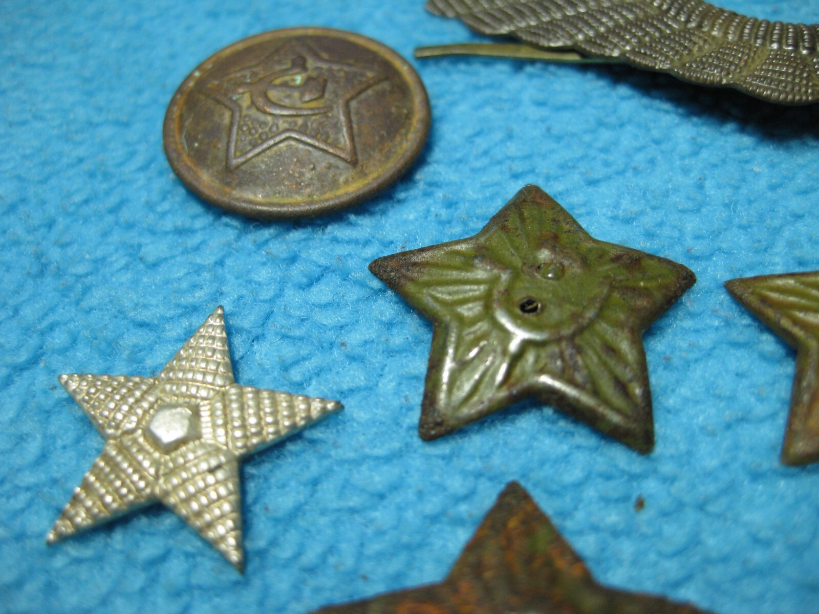 WW2 Brass Insignia Sign Badge Stars Soviet Union USSR RKKA | eBay