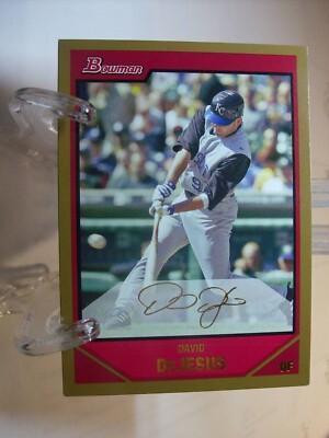 2007 Bowman Gold Baseball Card #69 David DeJesus (91480) | eBay