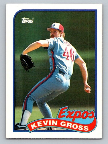 1989 Topps Traded #42T Kevin Gross Montreal Expos Baseball Card | eBay