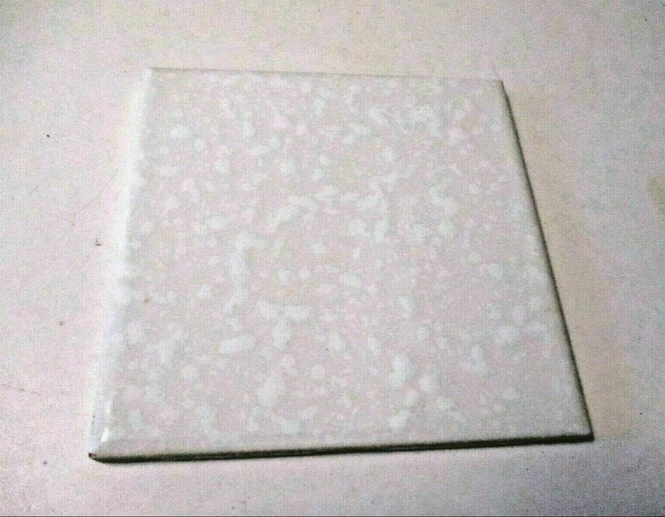 1 Wall Tile Florida 545 USA FT 4-3/8" Ceramic Gloss Dimpled White Pearl ...
