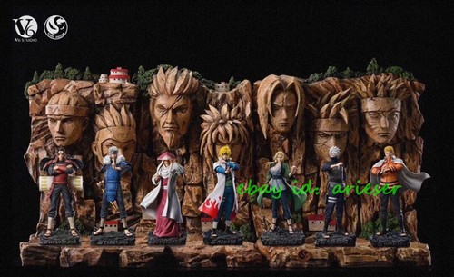 New Perfect V6 ST GEM Hokage Rock + 7 Character Statue Ornament In ...