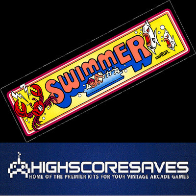 Swimmer Free Play and High Score Save Kit Arcade | eBay