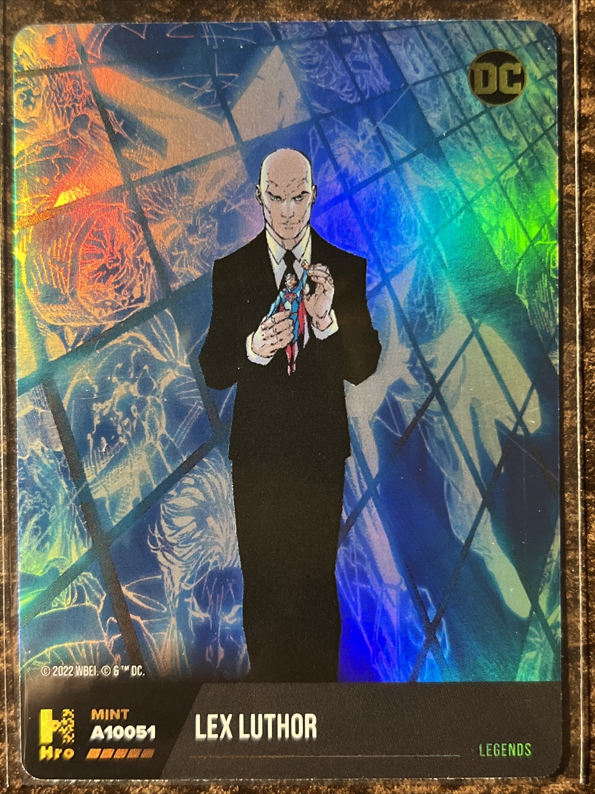 DC Hybrid Cards - Lex Luthor Legends - Physical Only - NM/M Condition ...