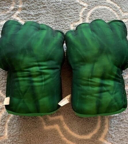 HULK Smash Hands electronic sounds Bash Fist Gloves Marvel TESTED ...