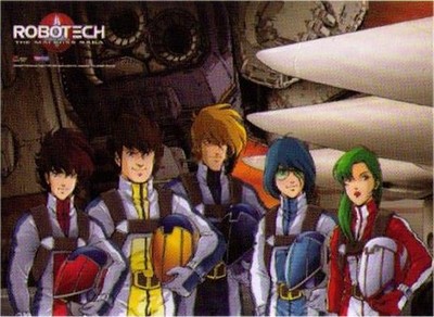 Robotech Personnages Animé Chiffon Parchemin Mural Affiche GE-5213 | eBay