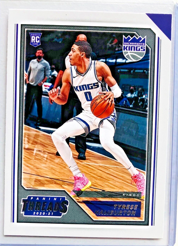 2020-21 PANINI CHRONICLES THREADS BASKETBALL ROOKIE CARD #91 TYRESE ...