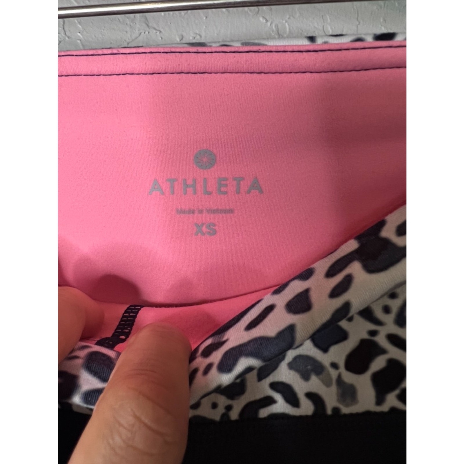 Athleta 7/8 High-Rise Mixed Print Yoga Leggings - XS - Gem