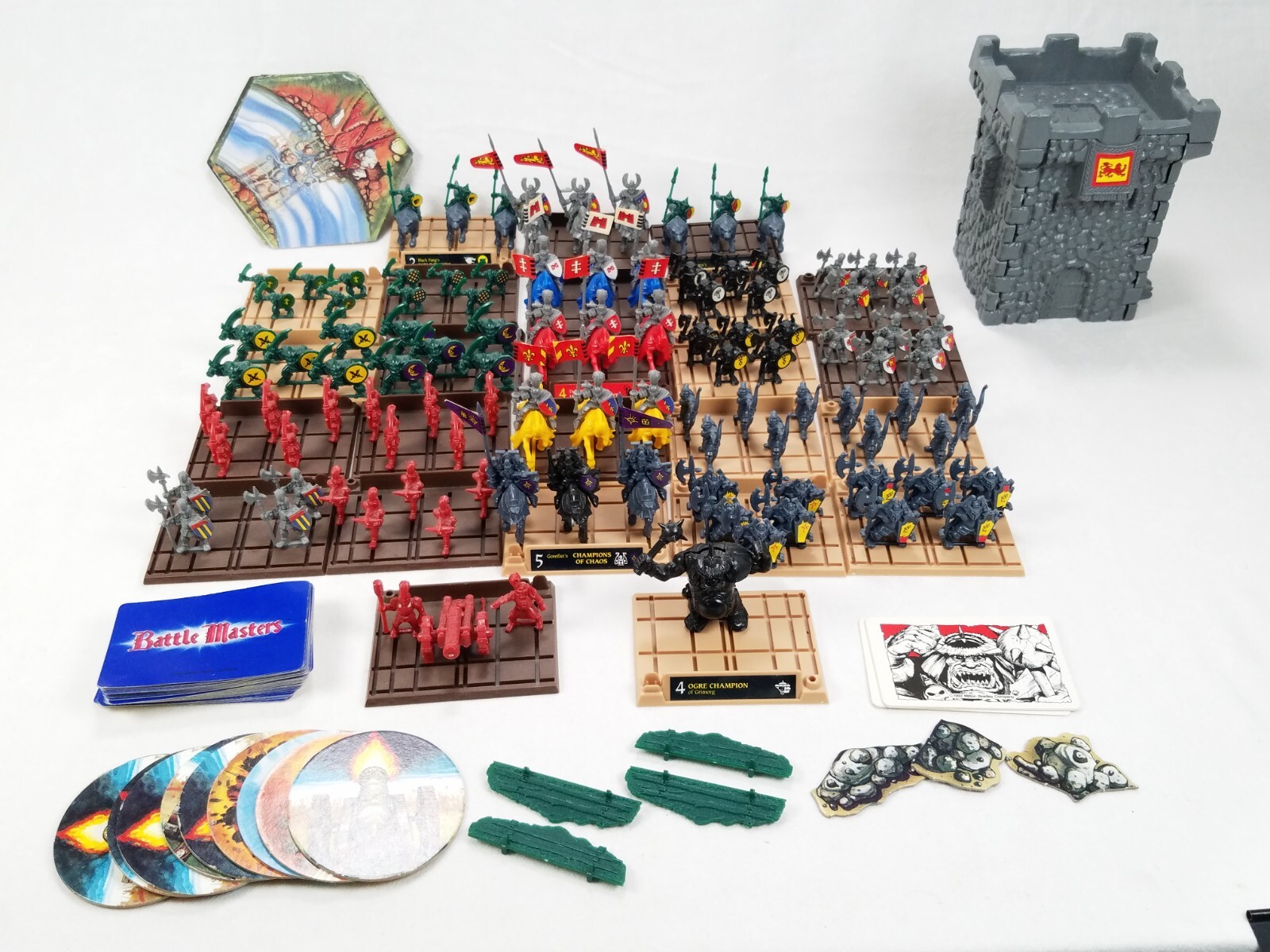 Vtg Battle Masters Board Game 1992 Games Workshop Milton Bradley Near ...