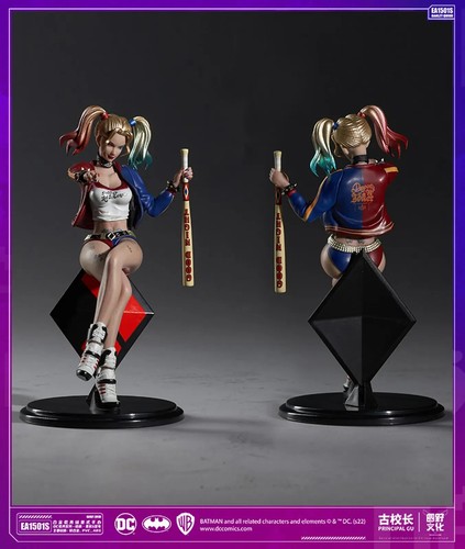 INSTOCK Principal Gu DC Harley Quinn & Police Vehicle 1/6 Action Figure EA1501S | eBay