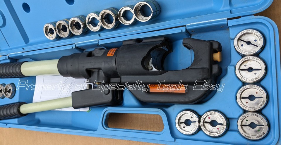 Thomas Betts Hydraulic Crimper TBM14M 14 Ton Crimping Tool Burndy ...