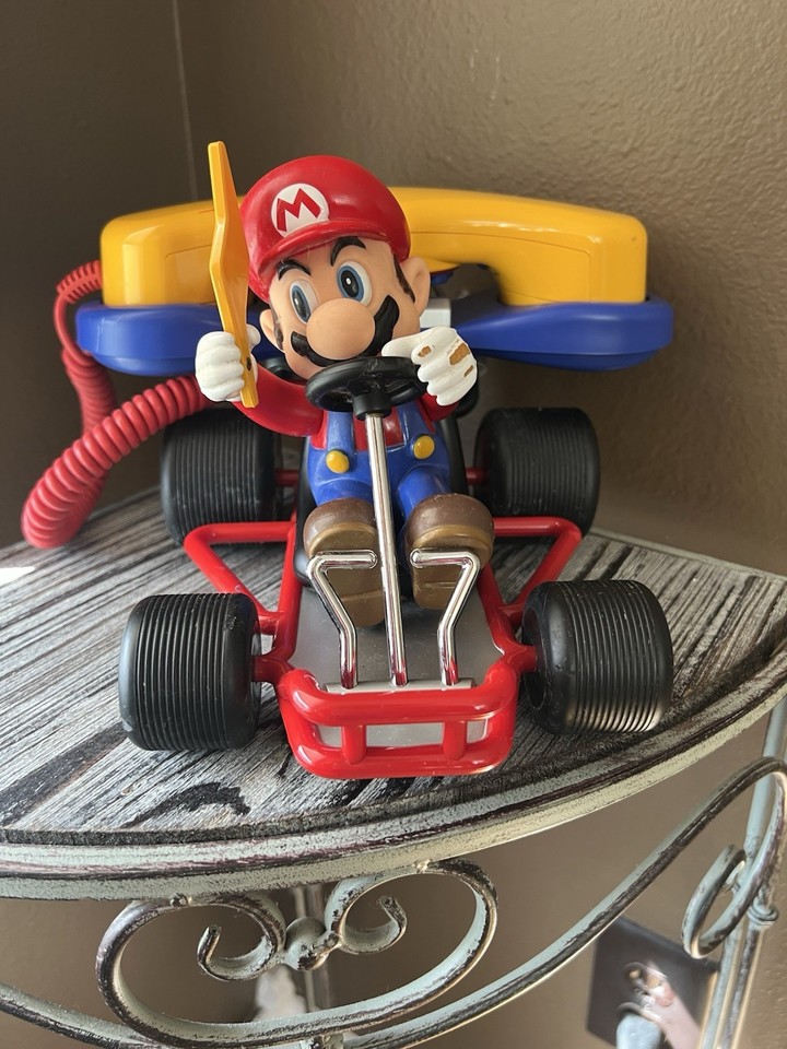 2002 Nintendo Mario Kart 64 Telephone Land Line with Lightening Bolt ...