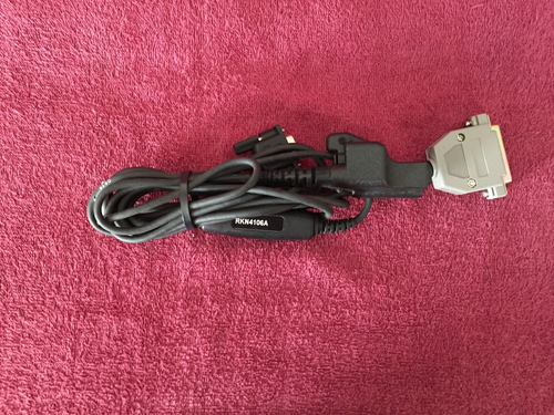 MOTOROLA RKN4106A PROGRAMMING CABLE XTS5000, XTS2500, XTS1500, PR1500 ...