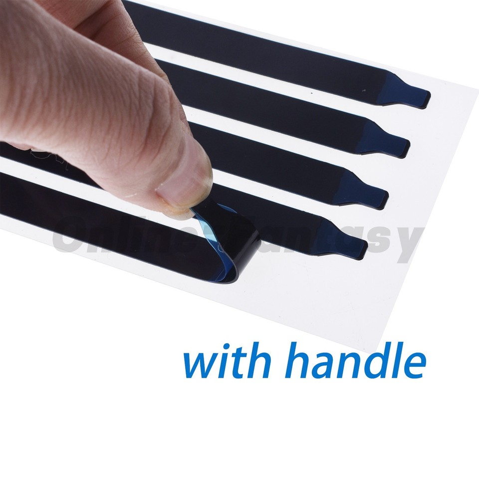 20Pcs Pull Tabs Stretch Release Adhesive Strips 210x8x0.6mm for LCD ...