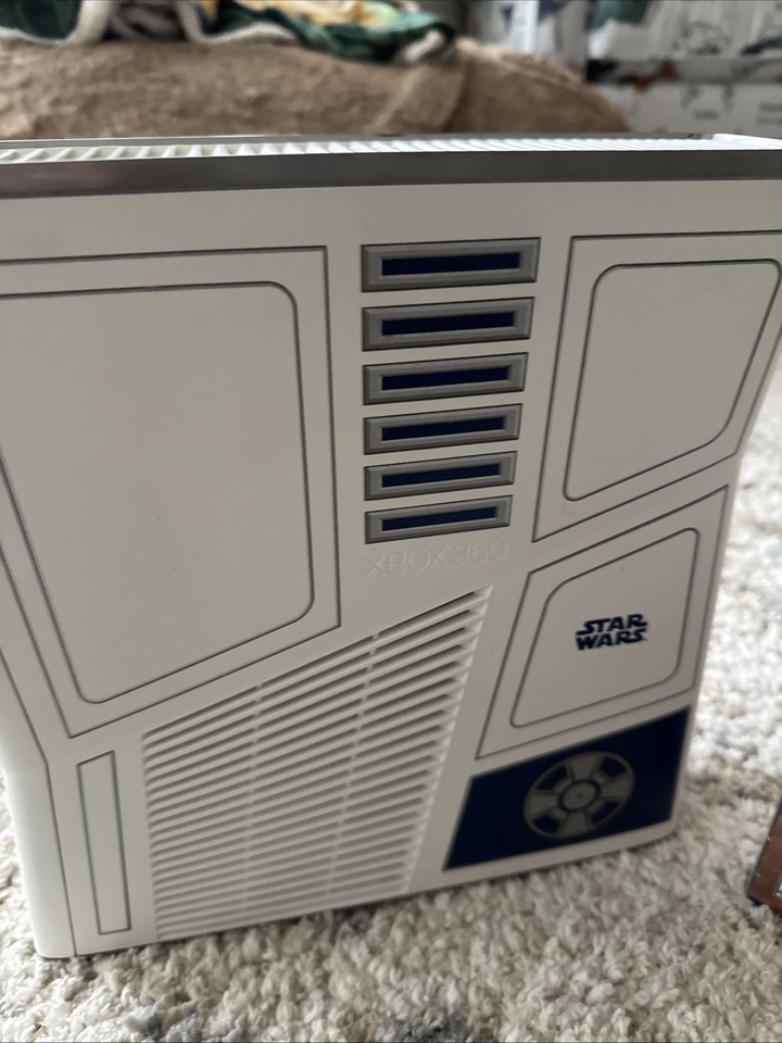 Microsoft Xbox 360 500GB R2D2 Star Wars Limited Edition Console Bundle ...