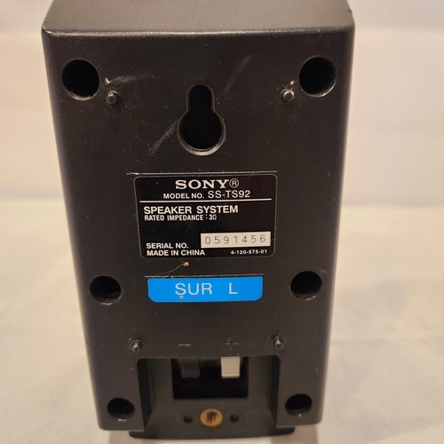 Sony SS-TS92 Surround Sound Left Speaker Tested | eBay