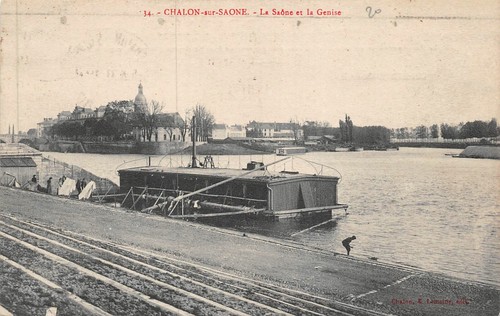 CPA Chalon-sur-Saône la Saône et la Genise (128468) | eBay