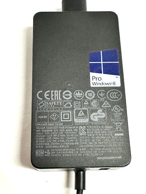 OEM Microsoft Surface Pro 3 & 4 Power Supply USB model 1625 w/ Power ...