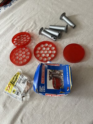 Vtg Magnif Count & Roll, Coin Counting Tubes - Extra Tubes Wrappers | eBay