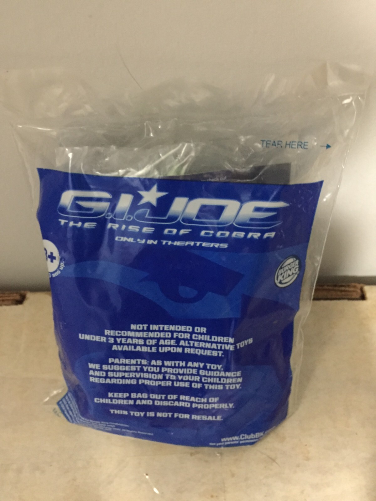 G.I. Joe The Rise of Cobra - Turbine Twist Howler Plane ( Burger King ...